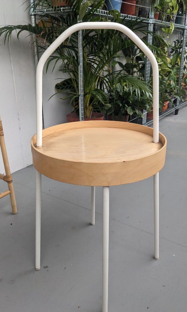IKEA Burvik side table, Furniture & Home Living, Furniture, Tables ...