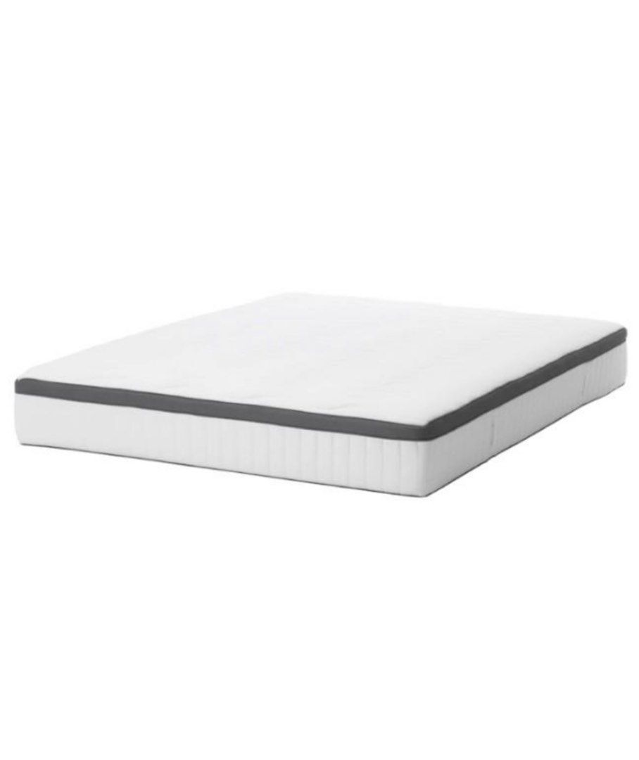 IKEA FILLAN Pocket sprung mattress, firm/white, Queen 150cm x 200cm (Perfect Condition ...