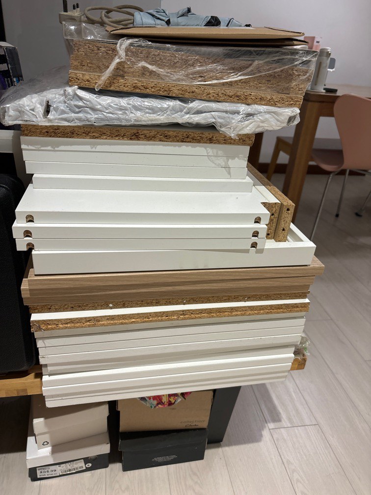 IKEA pax wardrobe cabinet komplement shelf tray drawers, Furniture ...