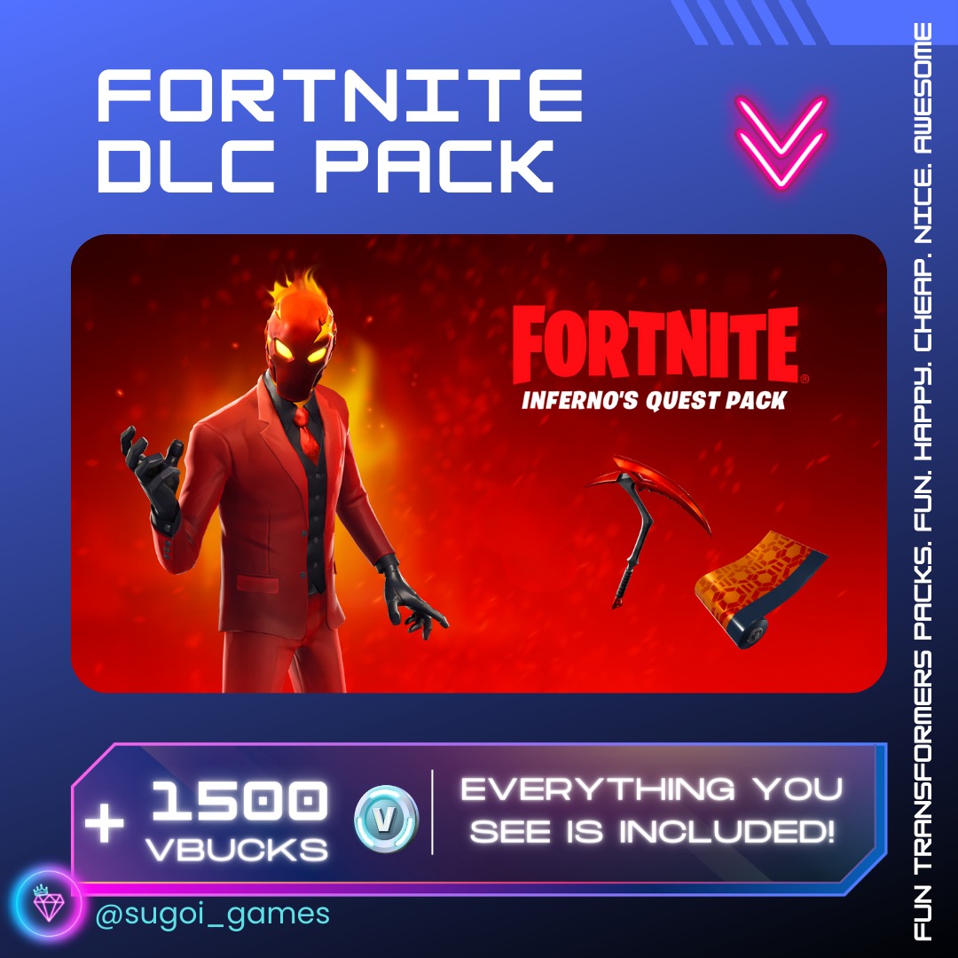 Inferno's Quest Pack | Fortnite DLC/Add-on | Login Required |, Video ...