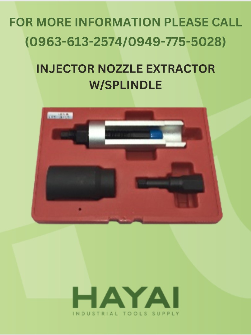 INJECTOR NOZZLE EXTRACTOR W/SPLINDLE, Commercial & Industrial ...