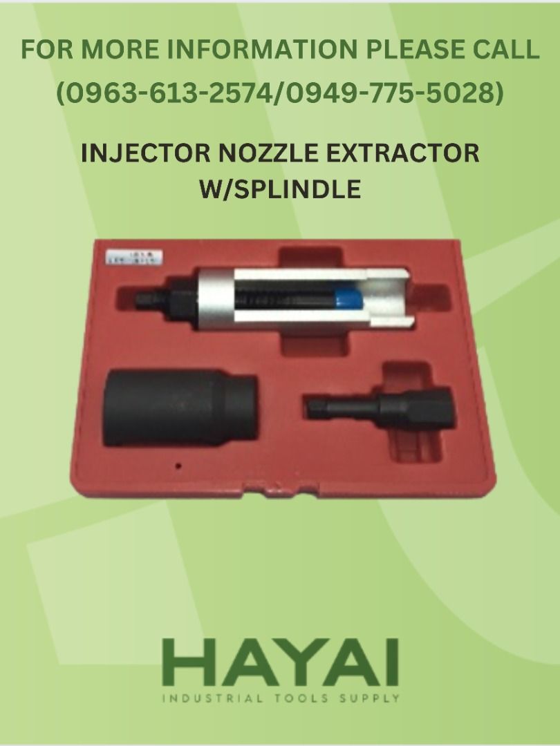INJECTOR NOZZLE EXTRACTOR W/SPLINDLE, Commercial & Industrial, Construction Tools & Equipment on ...