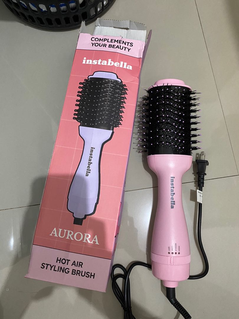 Instabella Hot Air Brush, Beauty & Personal Care, Hair on Carousell