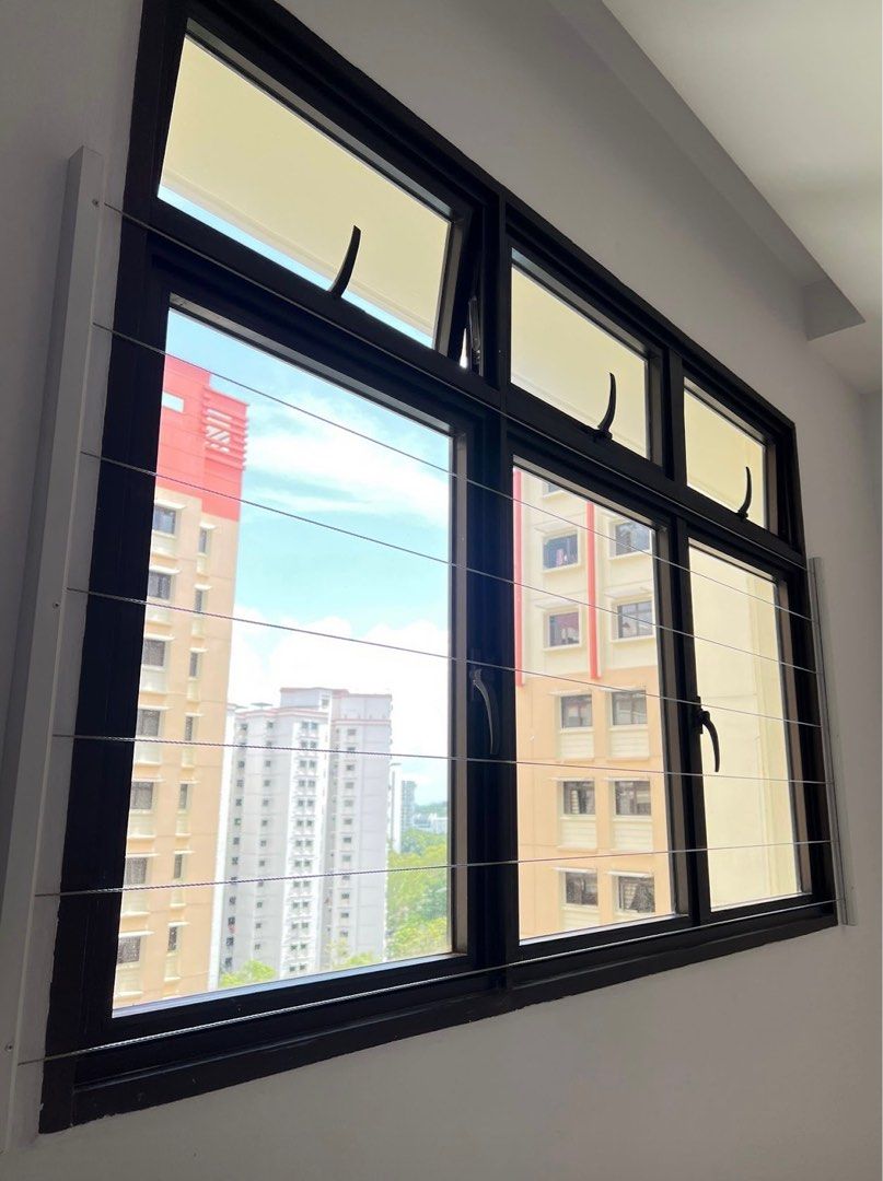 Invisible Grille Fixed (BTO), Furniture & Home Living, Home Decor ...