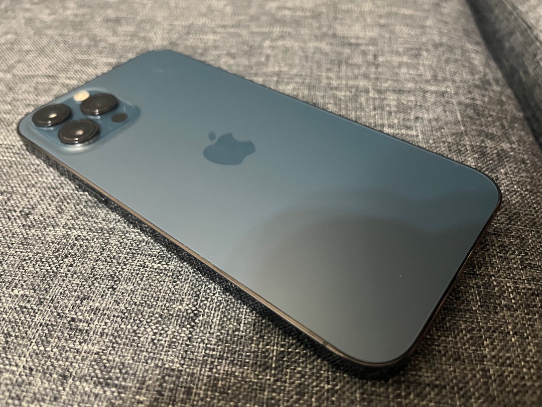 iPhone 12 Pro Max Pacific Blue 128GB, Mobile Phones & Gadgets, Mobile ...