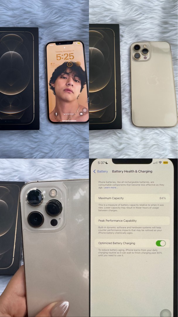 IPHONE 12 PROMAX GOLD 256 GB, Mobile Phones & Gadgets, Mobile Phones ...