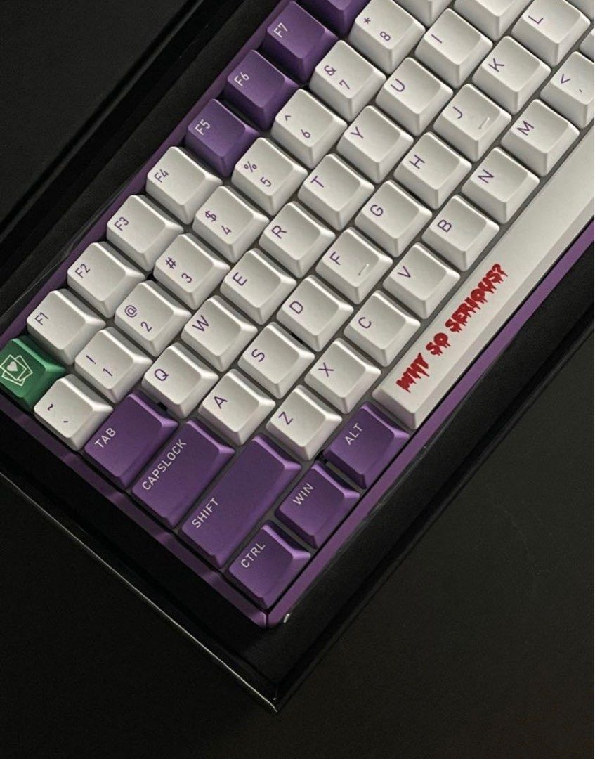 Iqunix F96 Joker Themed wireless mechanical keyboard, Computers & Tech ...