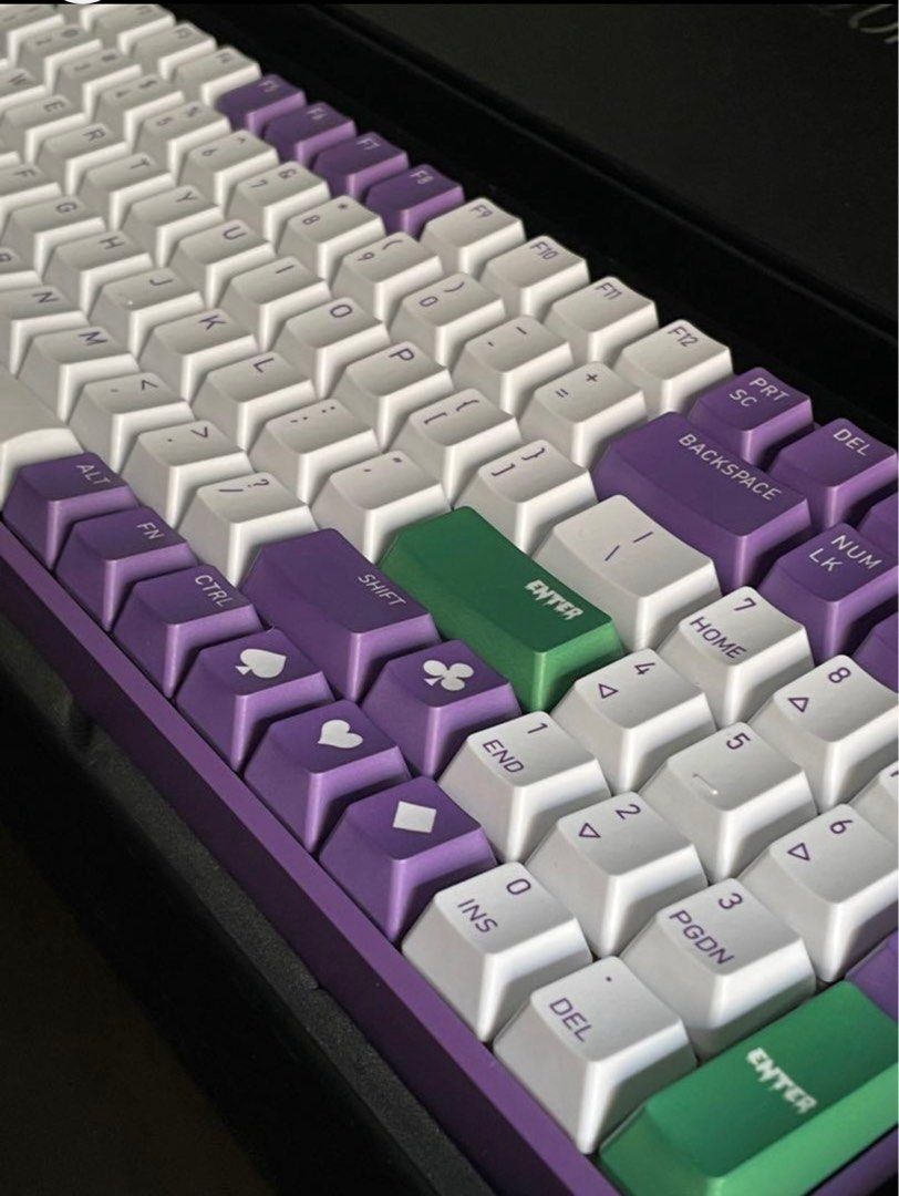 Iqunix F96 Joker Themed wireless mechanical keyboard, Computers & Tech ...