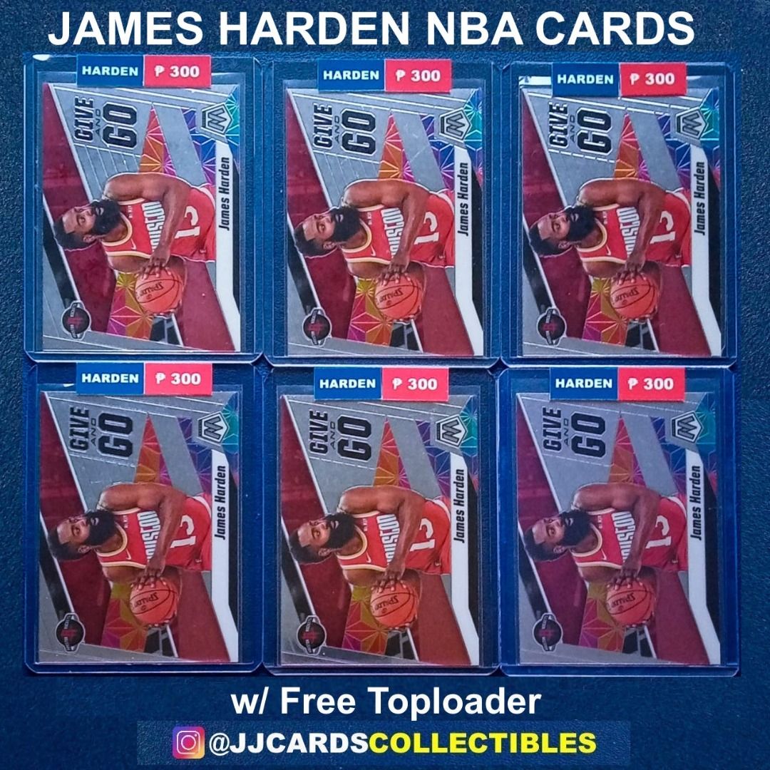 James Harden NBA Cards, Hobbies & Toys, Toys & Games on Carousell