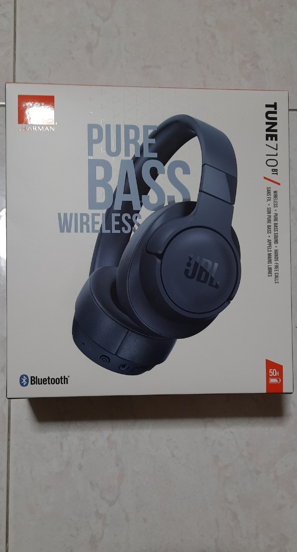 JBL Pure Bass Wireless Headset - Perfect Xmas Gift, Audio, Headphones ...