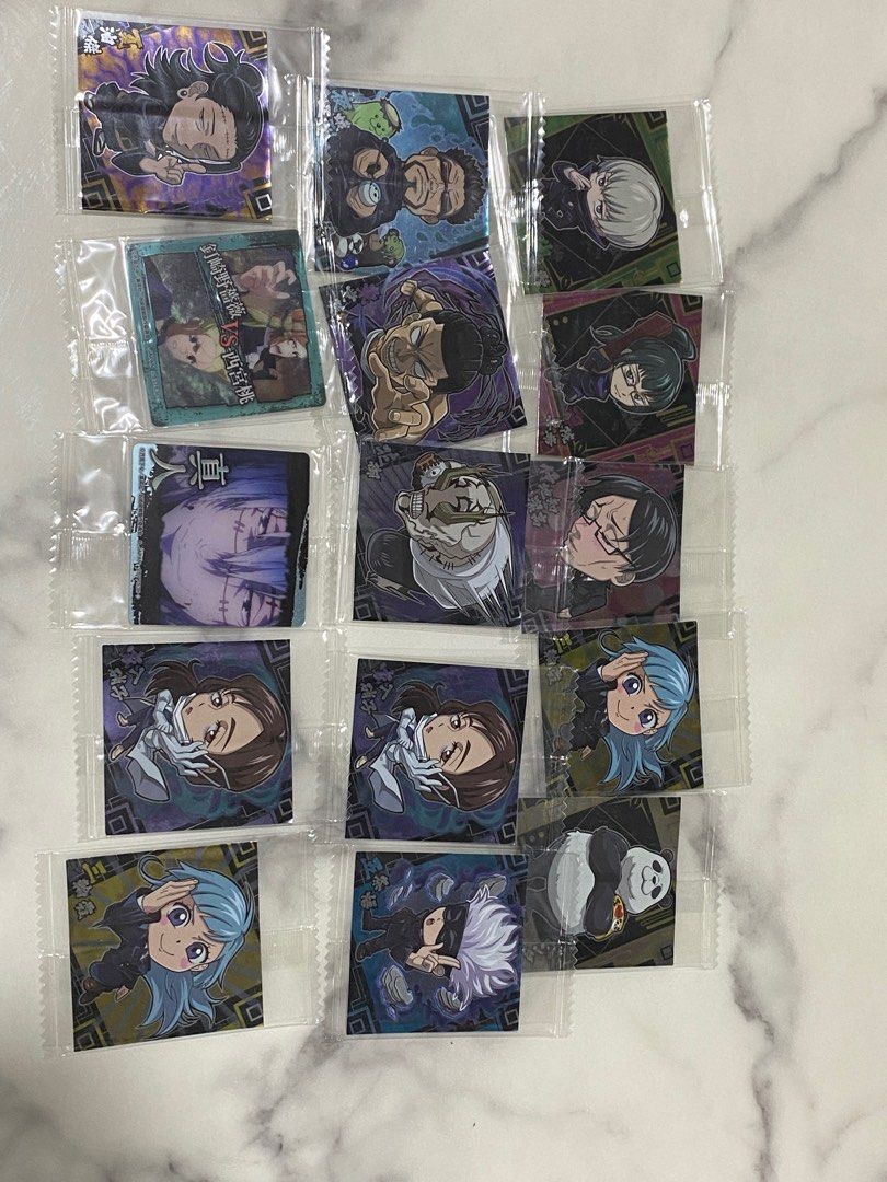 Jujutsu Kaisen Bandai Sticker, Hobbies & Toys, Stationery & Craft, Art ...