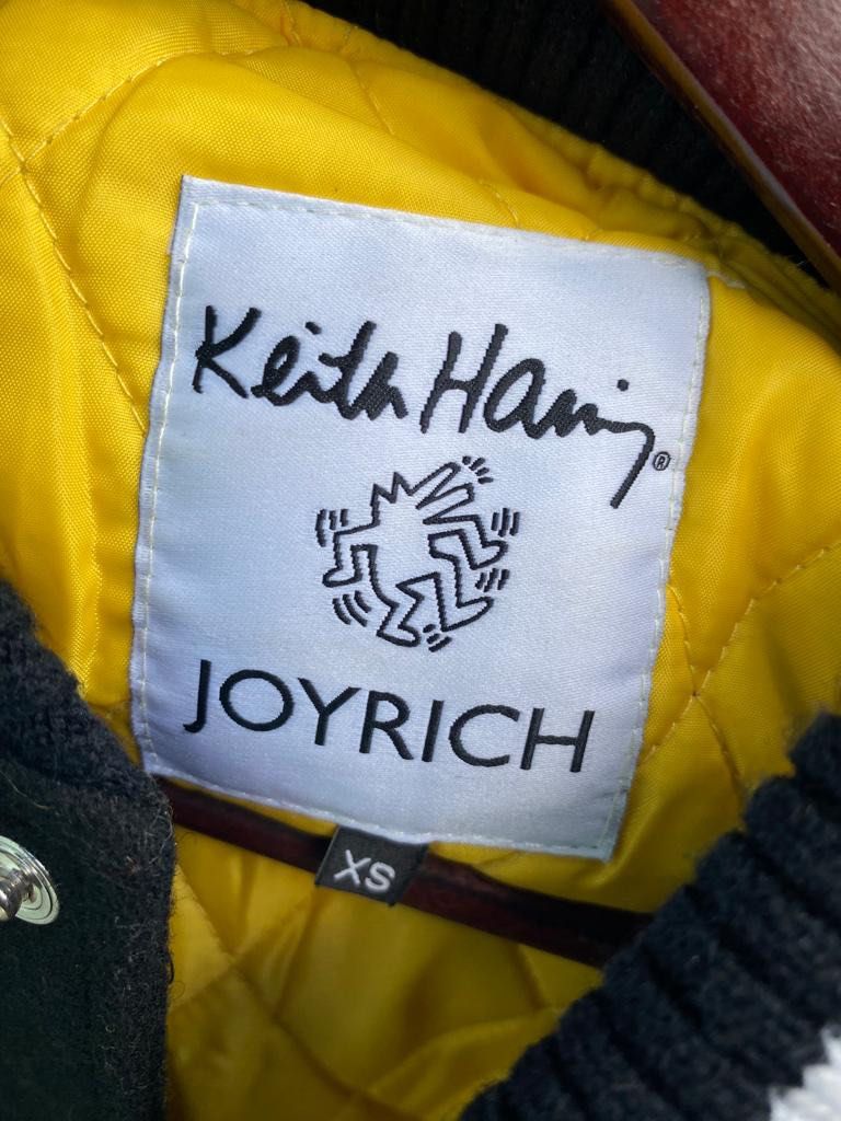 Keith Harring x Joyrich Graffiti Letterman Jacket, Luxury, Apparel on ...