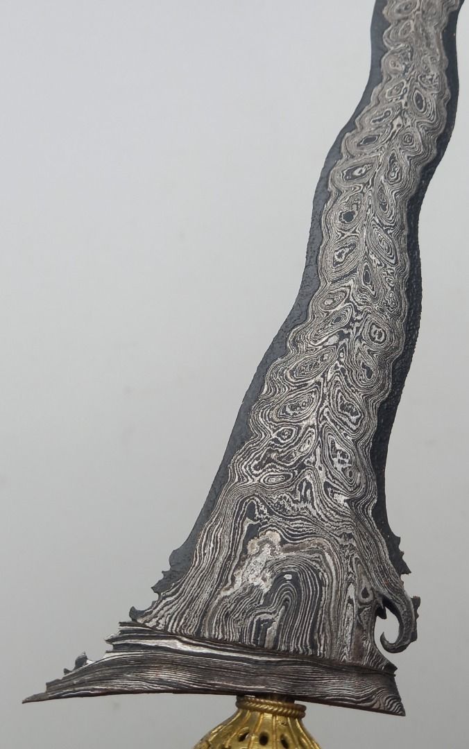 Keris Melayu Riau Luk 9 Dwi Warna Collection Purposes, Hobbies & Toys ...