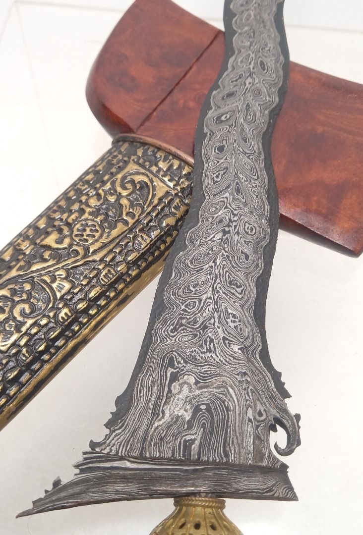 Keris Melayu Riau Luk 9 Dwi Warna Collection Purposes, Hobbies & Toys ...