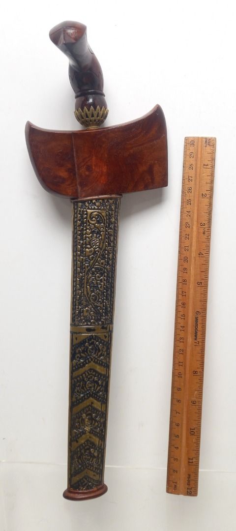 Keris Melayu Riau Luk 9 Dwi Warna Collection Purposes, Hobbies & Toys ...