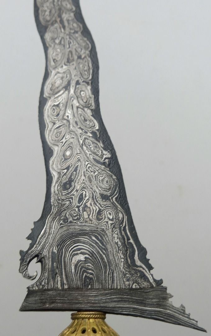 Keris Melayu Riau Luk 9 Dwi Warna Collection Purposes, Hobbies & Toys ...