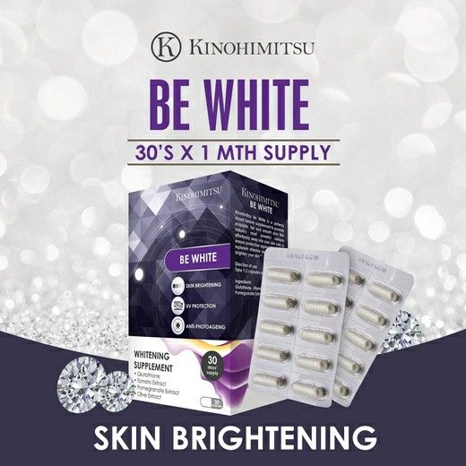 Kinohimitsu be white / brand new seal, expired 2026, Health & Nutrition ...