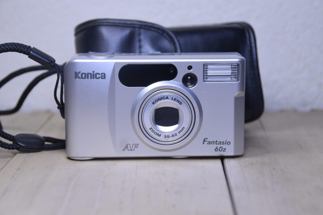 Konica Fantasio 60z Film Camera, Photography, Cameras on Carousell
