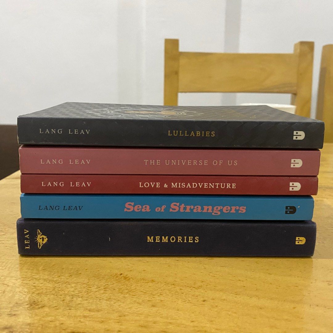 Lang Leav Book Set, Hobbies & Toys, Books & Magazines, Fiction & Non ...
