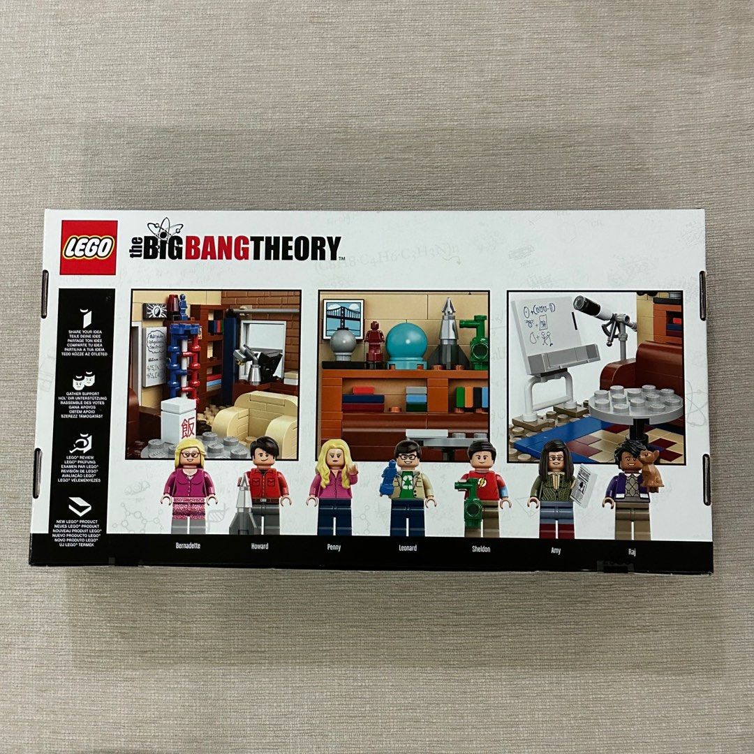 LEGO Ideas 21302 The Big Bang Theory, Hobbies & Toys, Toys & Games on ...