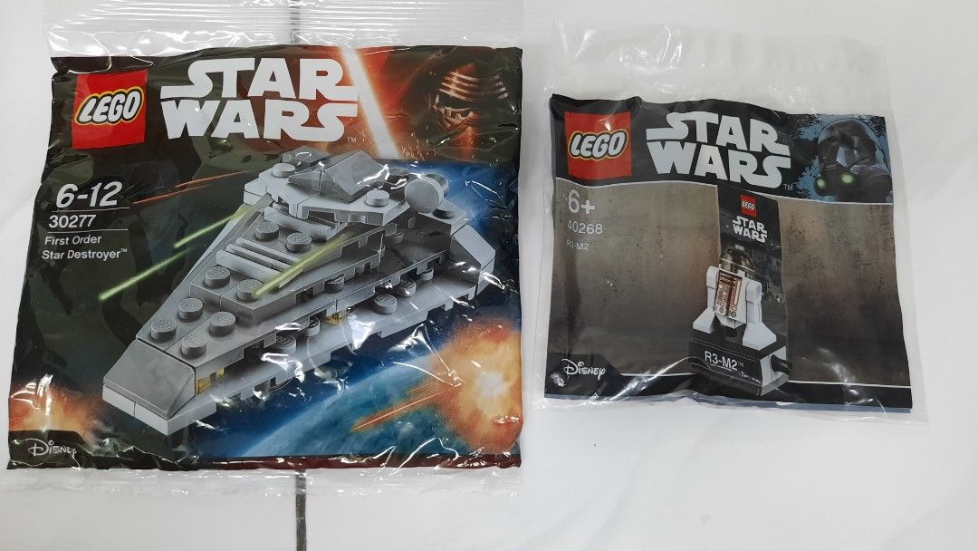 Lego Starwars R3-M2 & 1st order Star Destroyer, Hobbies & Toys, Toys ...