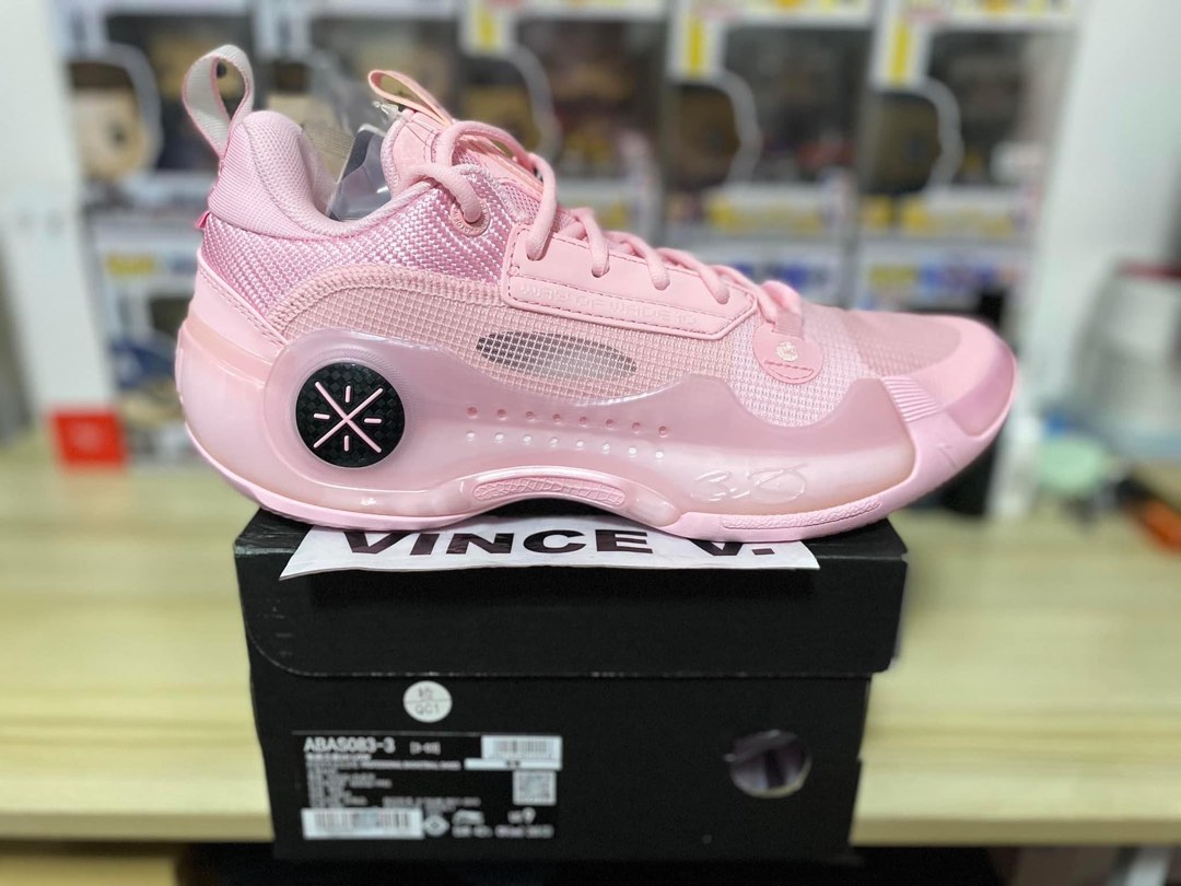 LiNing Way of Wade WOW 10 CHERRY BLOSSOM 9US, Men's Fashion, Footwear ...