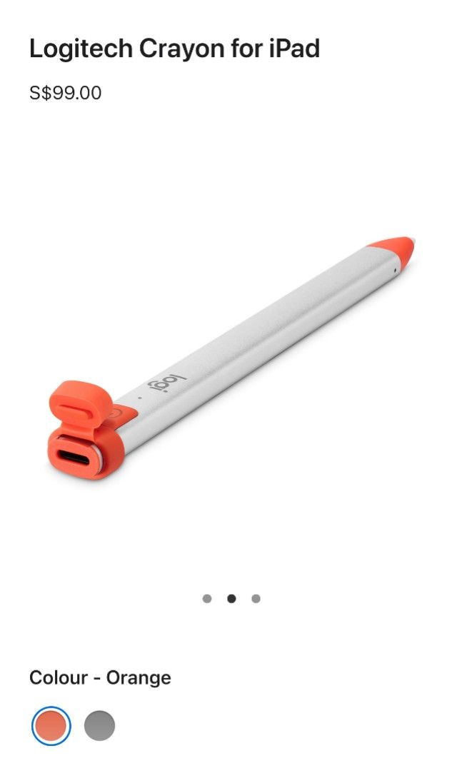 Logitech Crayon, Computers & Tech, Parts & Accessories, Other ...