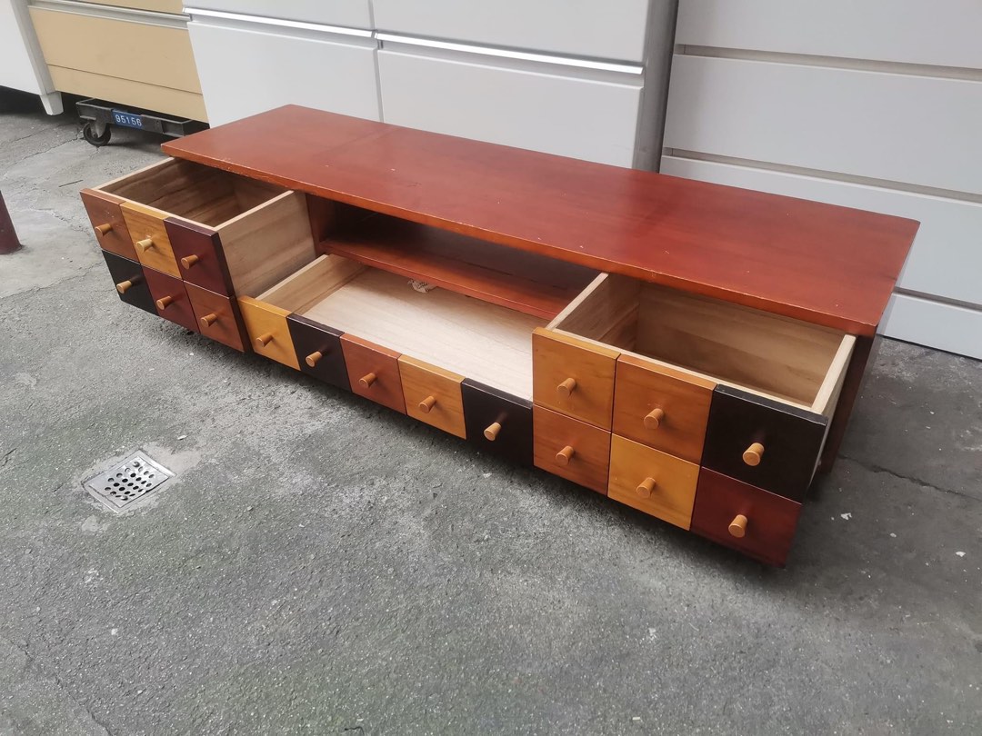 Long tv rack Japan surplus, Furniture & Home Living, Furniture, TV ...