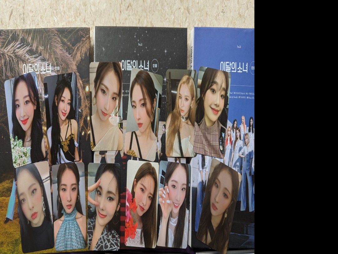 LOONA 12:00 & albums with PC's, Hobbies & Toys, Music & Media, CDs ...