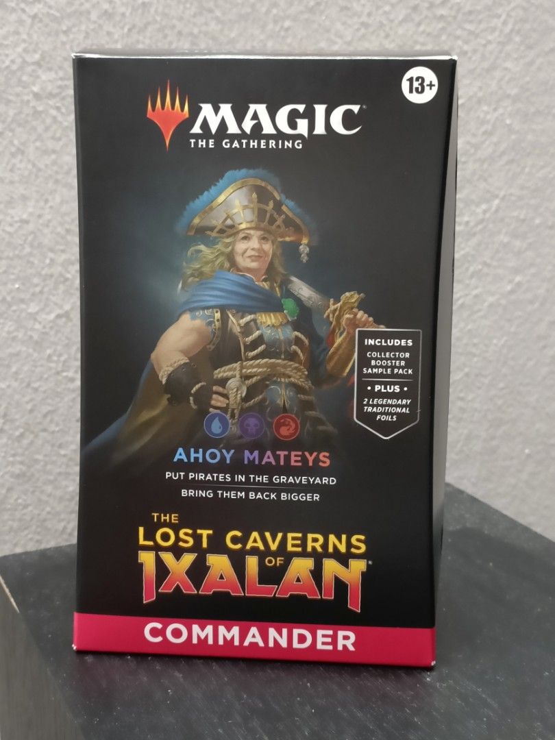 Lost caverns of Ixalan precon Ahoy Mateys MTG deck Commander EDH magic ...