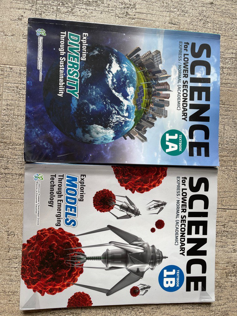 Lower Secondary Science Textbooks IA and IB, Hobbies & Toys, Books ...