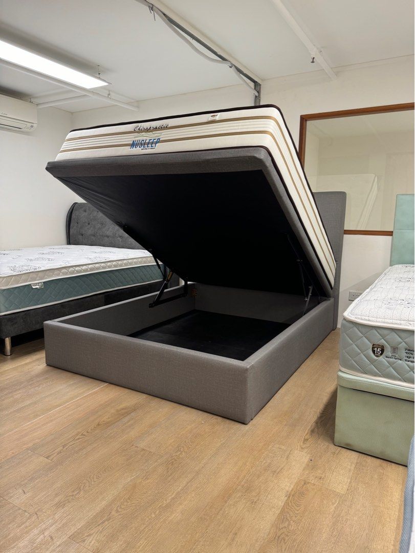 Hotel Matt + Storage Base Queen, Furniture & Home Living, Furniture ...