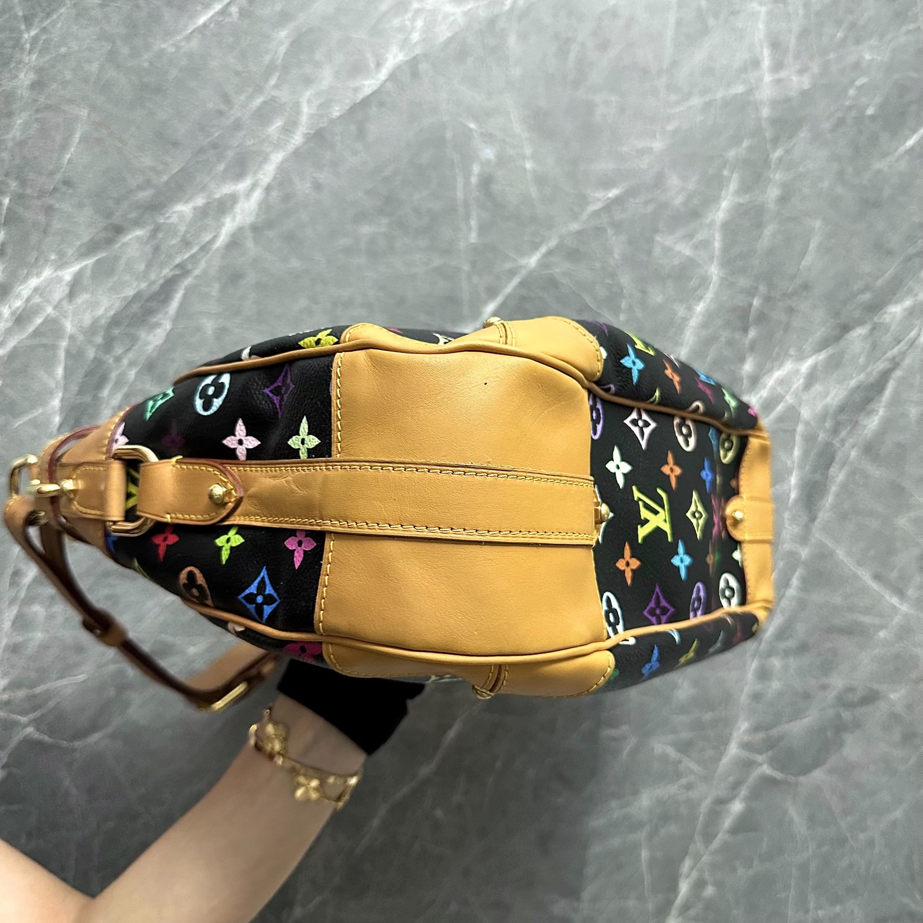 LV Greta Multicolour Vintage Black, Luxury, Bags & Wallets on Carousell