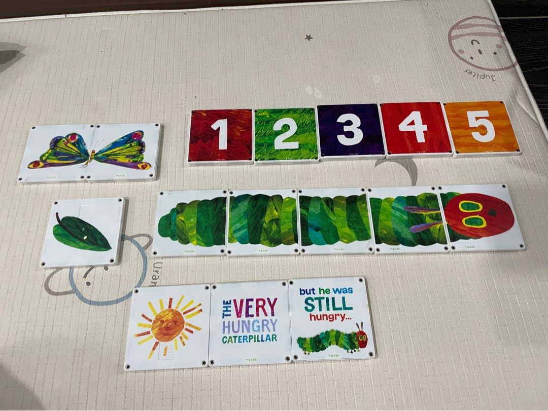 Magna-Tiles CreateOn- The Very Hungry Caterpillar, Hobbies & Toys, Toys ...