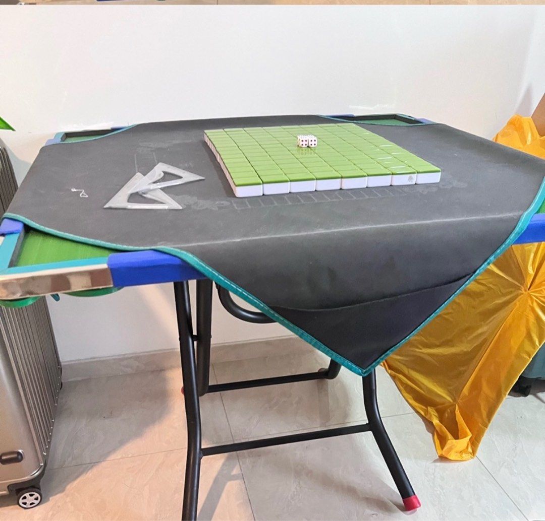 Mahjong and Mahjong Table, Furniture & Home Living, Furniture, Tables ...