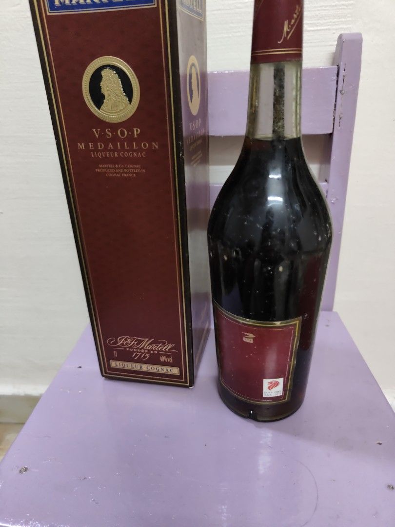 MARTELL VSOP 1 LITER, Food & Drinks, Alcoholic Beverages on Carousell