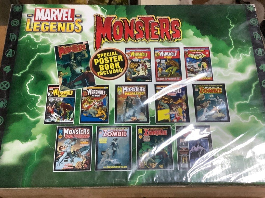 全新Marvel Legends Monsters zombie Frankenstein Spider Man DC SHF MAFEX ...