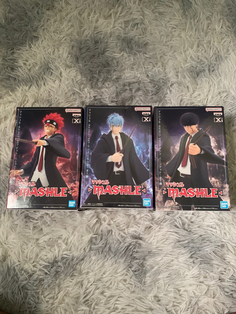 Mashle: Mash Burnedead - Dot Barrett - Lance Crown - FIGURES, Hobbies ...