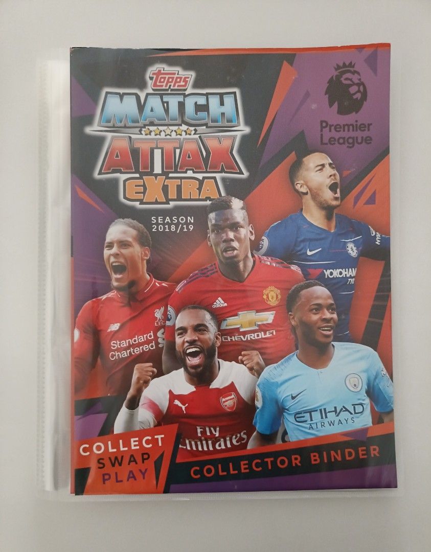 Match Attax Collector Binder Set [ 2018/19 ], Hobbies & Toys ...
