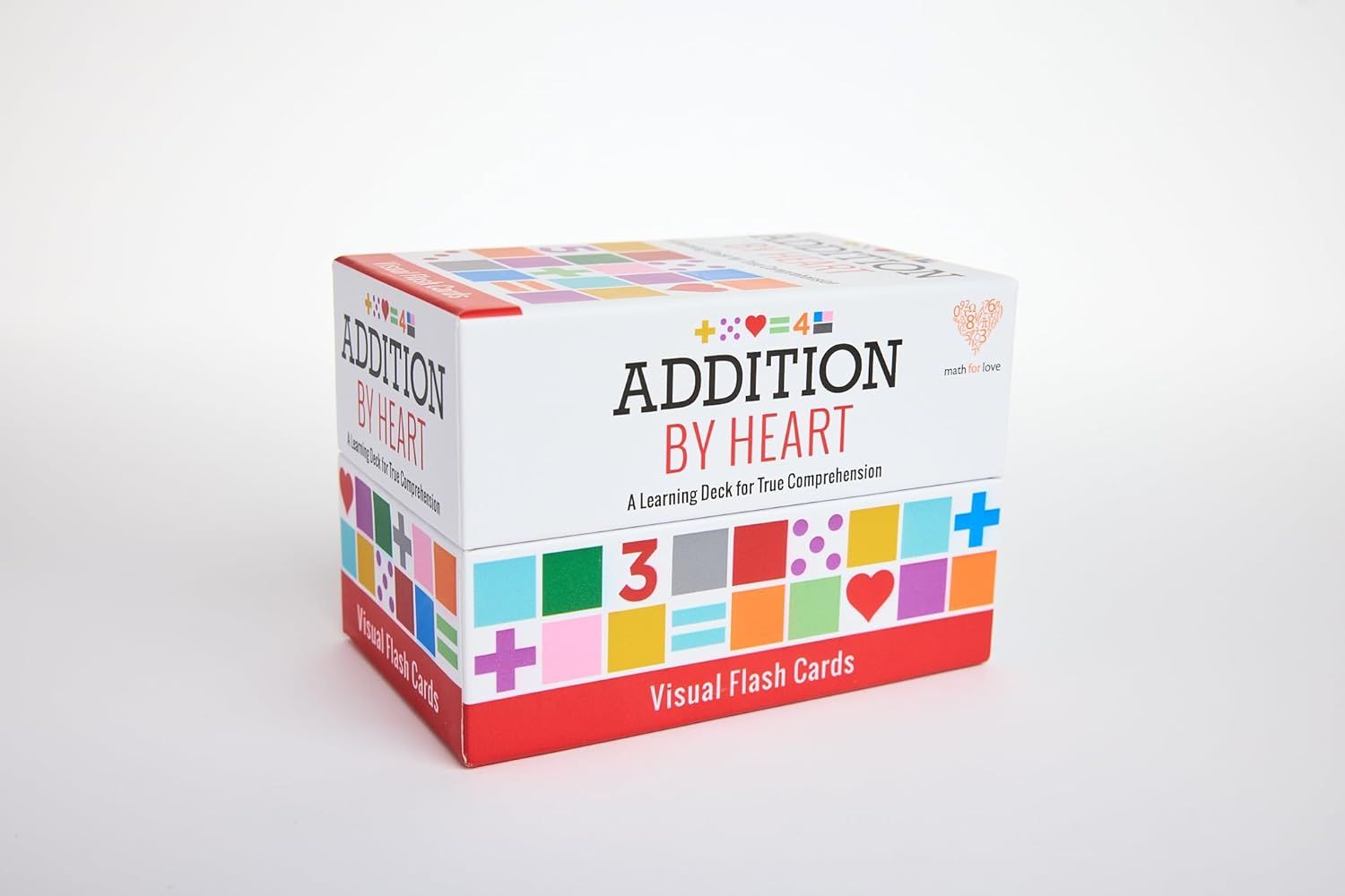 Math for Love Addition by Heart Visual Flash Cards - a Colorful ...