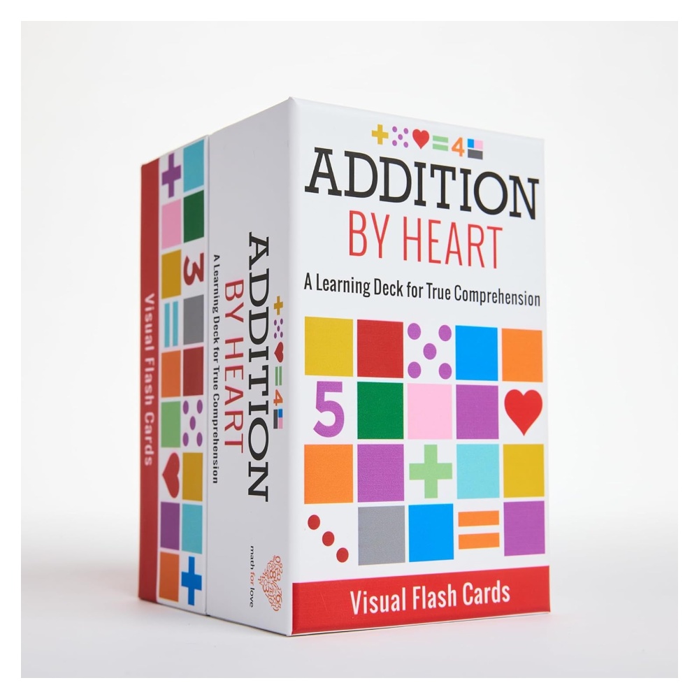 Math for Love Addition by Heart Visual Flash Cards - a Colorful ...