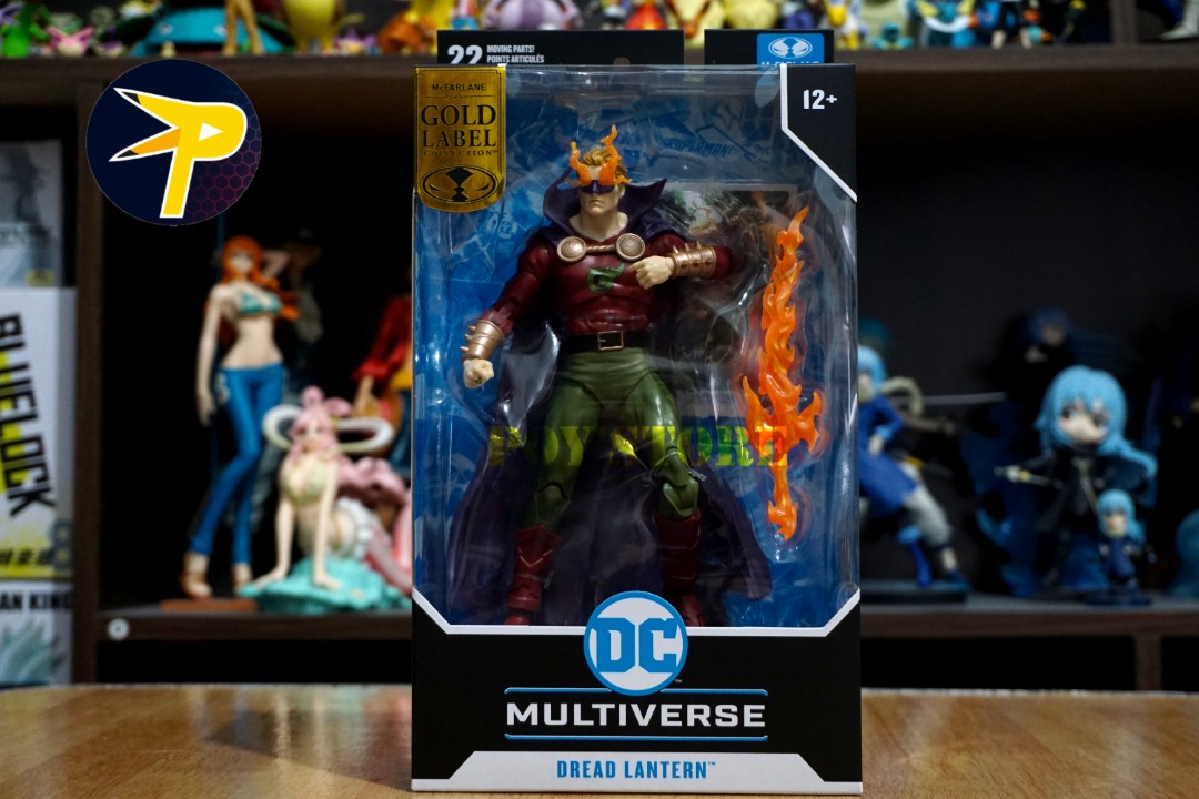 MCFARLANE DC MULTIVERSE DREAD LANTERN DARK KNIGHTS : METAL, Hobbies ...