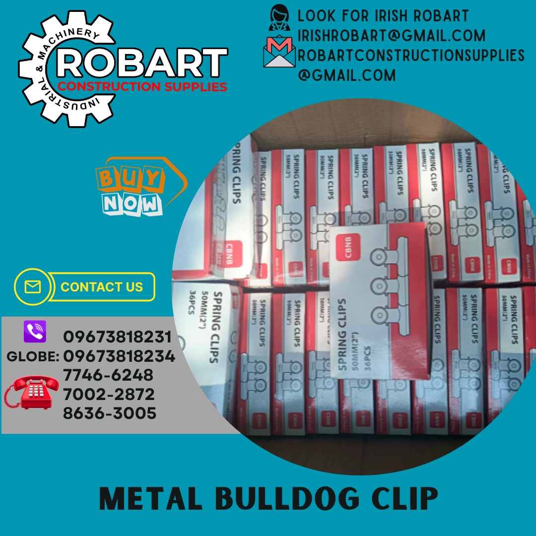 Metal Bulldog Clip, Commercial & Industrial, Construction Tools ...