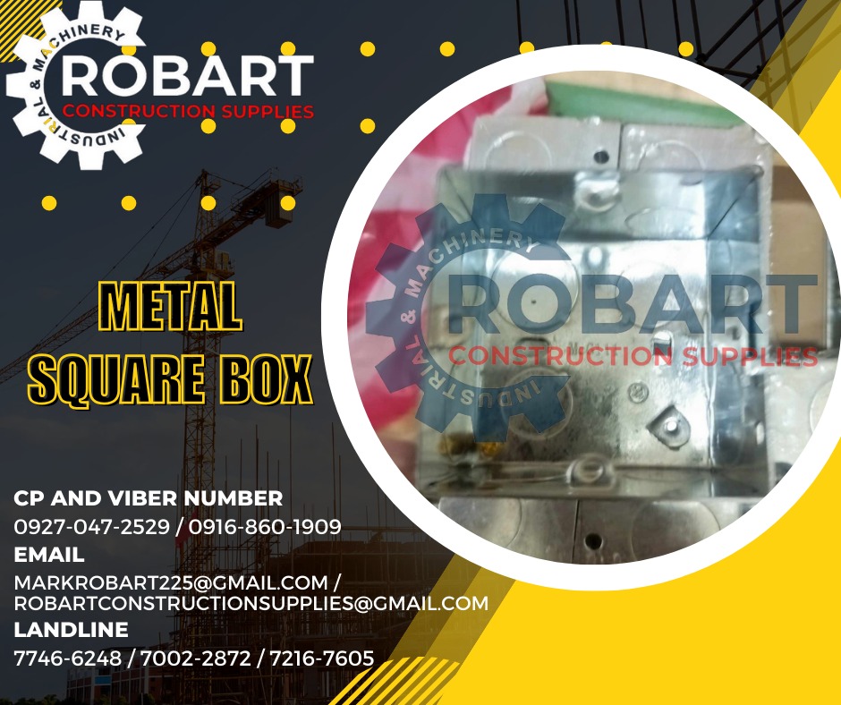 Metal Square Box, Commercial & Industrial, Construction & Building ...