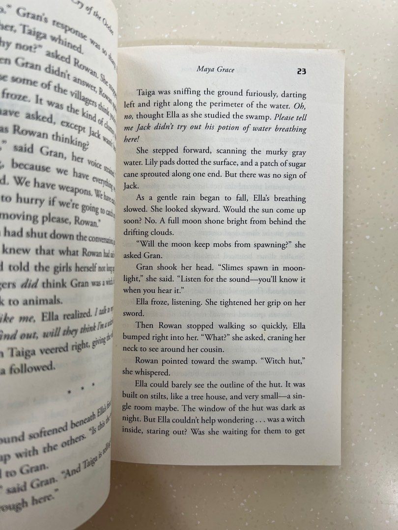 Minecraft book - The Cry of the Ocelot, Hobbies & Toys, Books ...