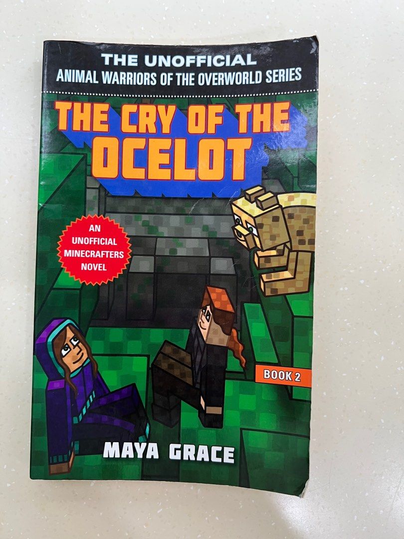 Minecraft book - The Cry of the Ocelot, Hobbies & Toys, Books ...