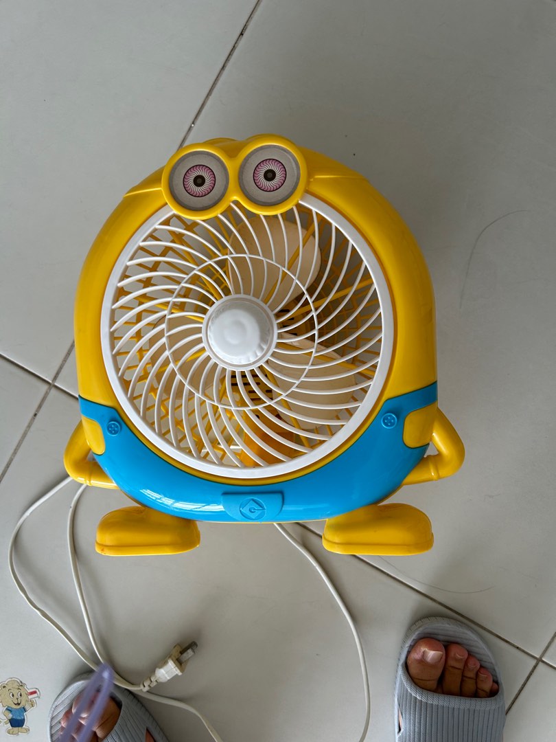 Minion Fan, TV & Home Appliances, Other Home Appliances on Carousell