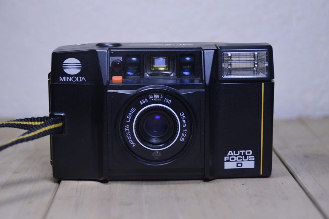 Minolta AF-S Quartz Film Camera, Photography, Cameras on Carousell