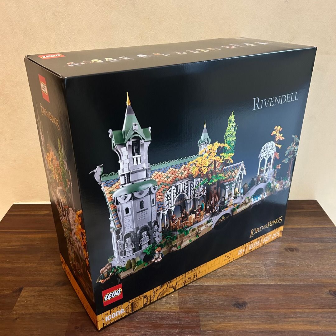 MISB Lego 10316 LOTR The Lord of the Rings: Rivendell (2023) - Bundle ...