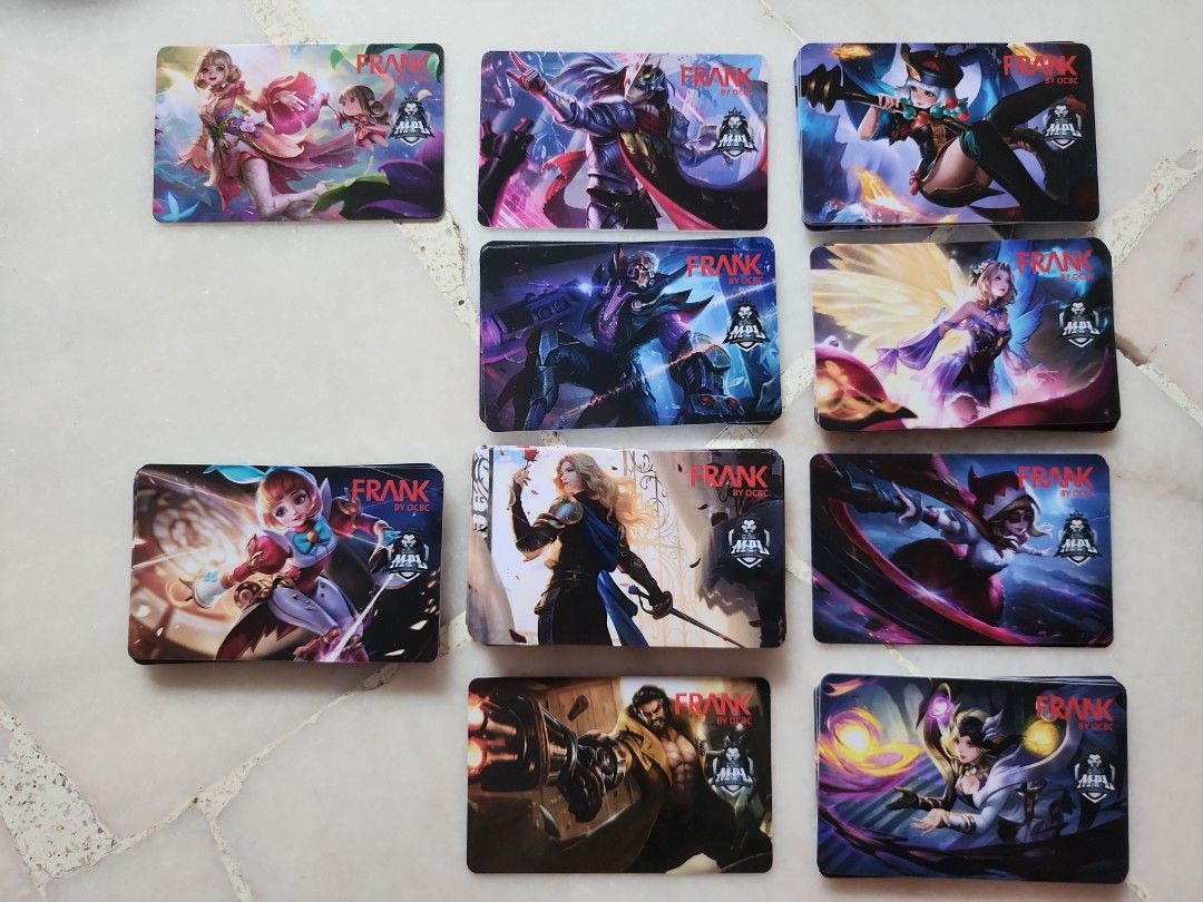MLBB MPL Collectible Card Clearance, Video Gaming, Video Games, Others ...